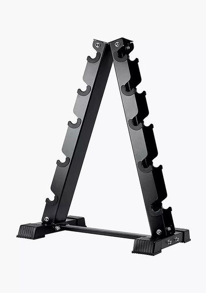 5 TIER A SHAPE DUMBBELL RACK – Power Gym Equipment